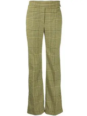 Alexandre Vauthier Houndstooth Flared Trousers