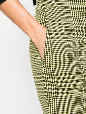 Alexandre Vauthier Houndstooth Flared Trousers
