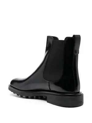 TOD'S Elasticated Ankle Boots - Black