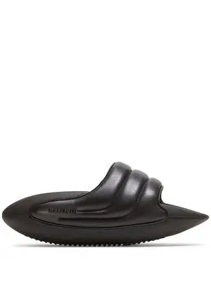 Balmain B-it Quilted Mules - Black