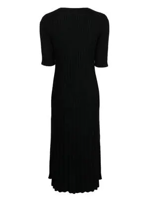 JOSEPH Ribbed-knit Merino Wool Dress