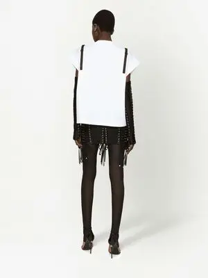Dolce & Gabbana Eyelet-embellished Miniskirt