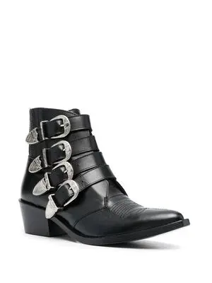 Toga Buckle-strap Boots