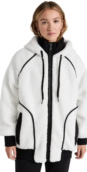 Moose Knuckles Holland Hooded Sherpa Jacket
