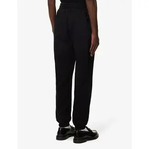 REPRESENT Owners' Club Text-print Relaxed-fit Cotton-jersey Jogging Bottoms - Black