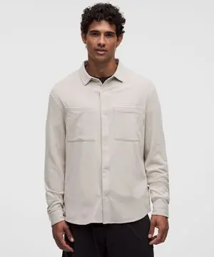 Lululemon Soft Knit Overshirt Downtown Tan
