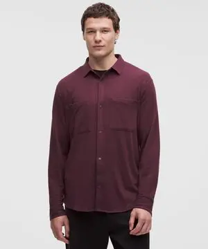 Lululemon Soft Knit Overshirt - Ruby Magic