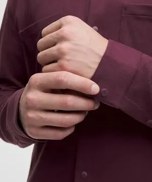 Lululemon Soft Knit Overshirt - Ruby Magic