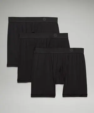 Lululemon Always In Motion Boxer 5 - Black/black/black