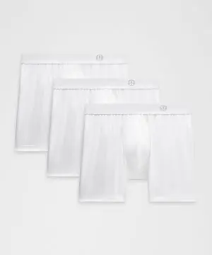 Lululemon Always In Motion Boxer 5 - White/white/white