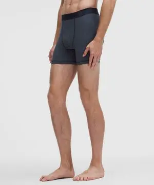 Lululemon Always In Motion Boxer 5" Heathered True Navy