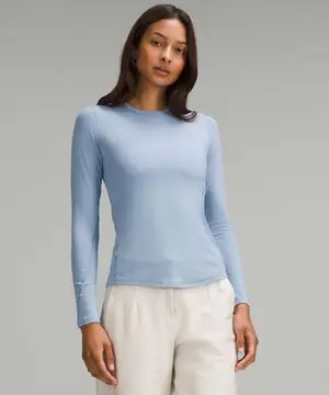 Lululemon Long-Sleeve Shirt Blue Willow