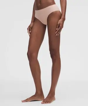 Lululemon Invisiwear Mid-rise Bikini Underwear - Misty Shell