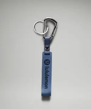 Lululemon Silicone Keychain Oasis Blue/true Navy