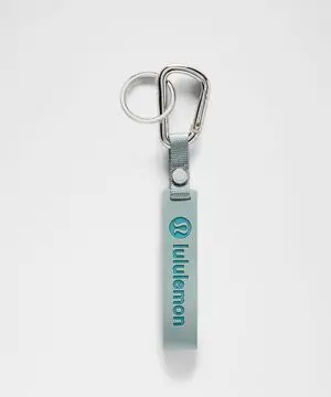 Lululemon Silicone Keychain - Pelican/fountain
