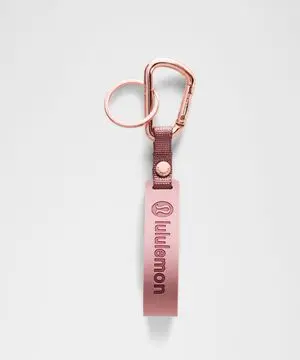 Lululemon Silicone Keychain Red Clay/rockwood