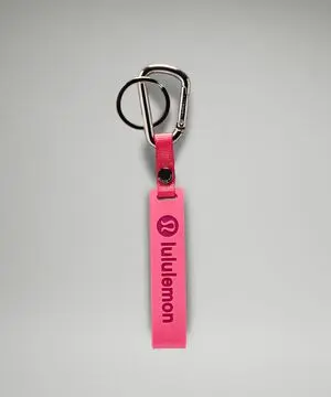 Lululemon Silicone Keychain Sakura Pink/washed Mauve