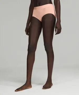 Lululemon Underease Mid-rise Boyshort Underwear Misty Shell