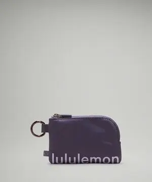 Lululemon Clippable Card Pouch Nightfall/lilac Ether