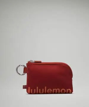 Lululemon Clippable Card Pouch Terra Orange/burnt Apricot