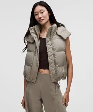 Lululemon Cropped Puffer Vests