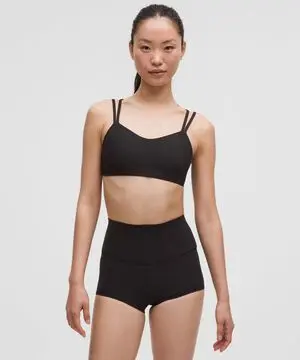 Lululemon Like A Cloud Ribbed Bra - Black