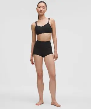 Lululemon Like A Cloud Ribbed Bra - Black