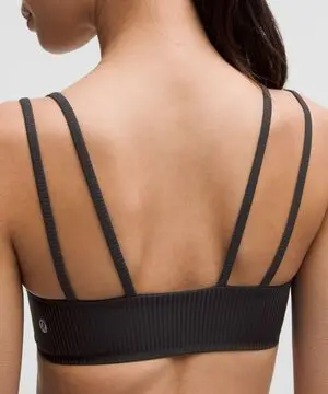 Lululemon Like A Cloud Ribbed Bra - Black