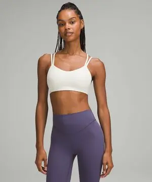 Lululemon Like A Cloud Ribbed Bra Bone