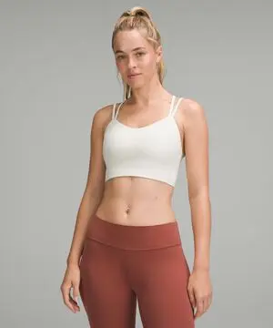 Lululemon Like A Cloud Longline Bra Bone