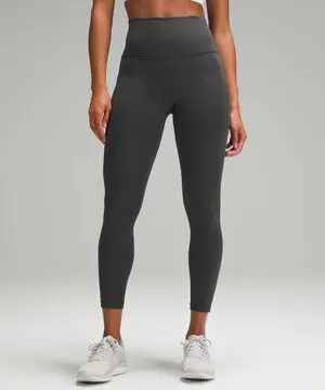 Lululemon Wunder Train High-rise Tight With Pockets 25 - Graphite Grey