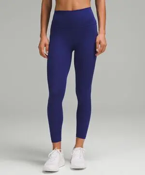 Lululemon Wunder Train High-rise Tight With Pockets 25" Larkspur