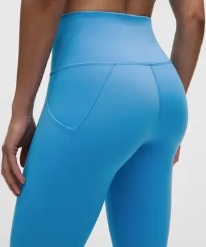 Lululemon Wunder Train High-rise Tight With Pockets 25 - Ocean Wave