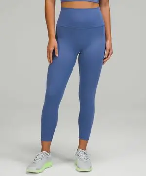 Lululemon Wunder Train High-rise Tight With Pockets 25" Water Drop
