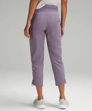 Lululemon Dance Studio Mid-rise Cropped Pant - Purple Ash