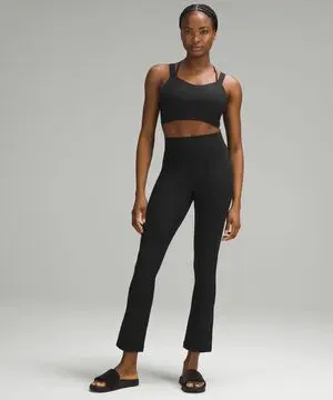 Lululemon Like A Cloud Ribbed Longline Bra - Black