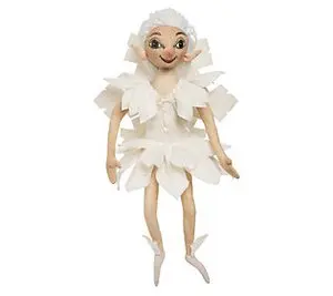 GALLERIE II Fae Snowflake Fairy Gathered Tradi Tions Art Doll - One-color