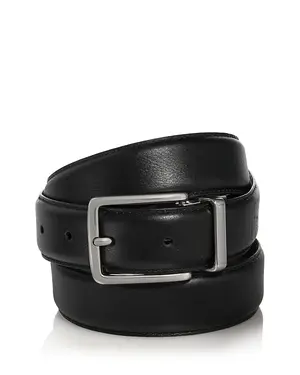 Cole Haan Reversible Feather Edge Belt - Black/brown