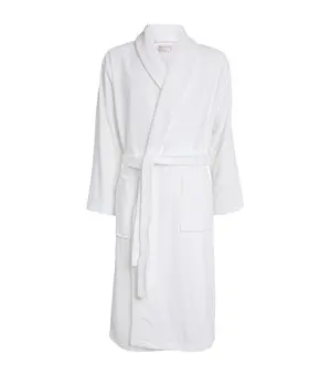 Derek Rose Towelling Robe - White