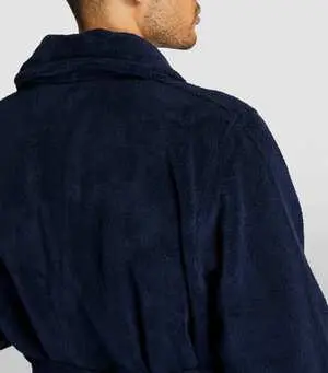 Polo Ralph Lauren Polo Pony Bath Robe - Navy
