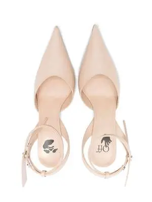 Off-White Pointed-toe Heeled Pumps
