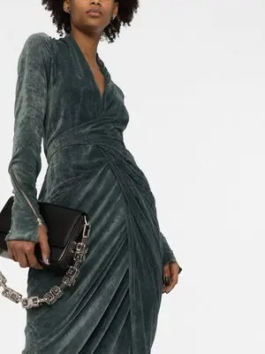 Rick Owens Draped Mid-length Wrap Dress