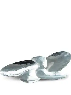 TOM DIXON Cloud Hammered-effect Platter - Silver