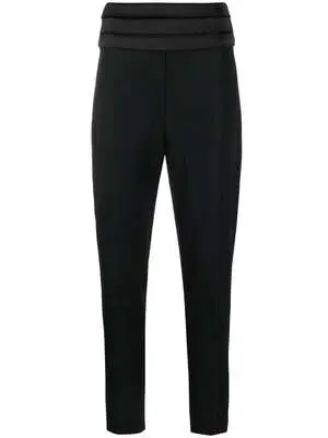 Balmain Tapered Wool Trousers