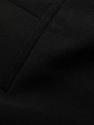 Balmain Tapered Wool Trousers