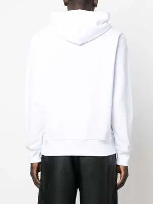 Versace Logo-print Hoodie - White
