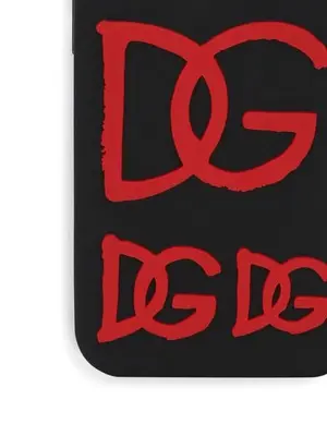 Dolce & Gabbana Logo-embossed Iphone 13 Pro Case - Black