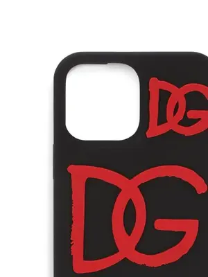Dolce & Gabbana Logo-embossed Iphone 13 Pro Max Case - Black