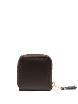 Comme Des Garçons Zipped Leather Wallet