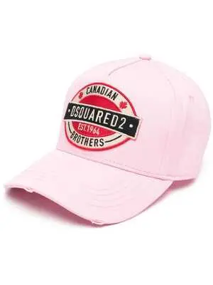 Dsquared2 Logo Patch Distressed Cap